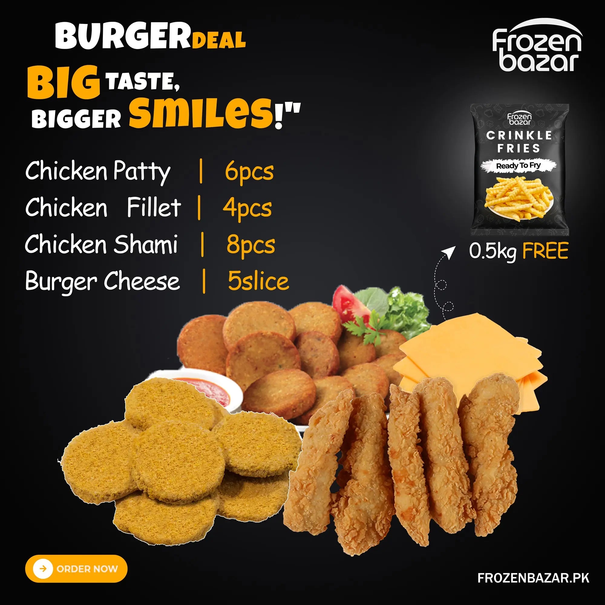 Burger Deal – Frozen Bazar